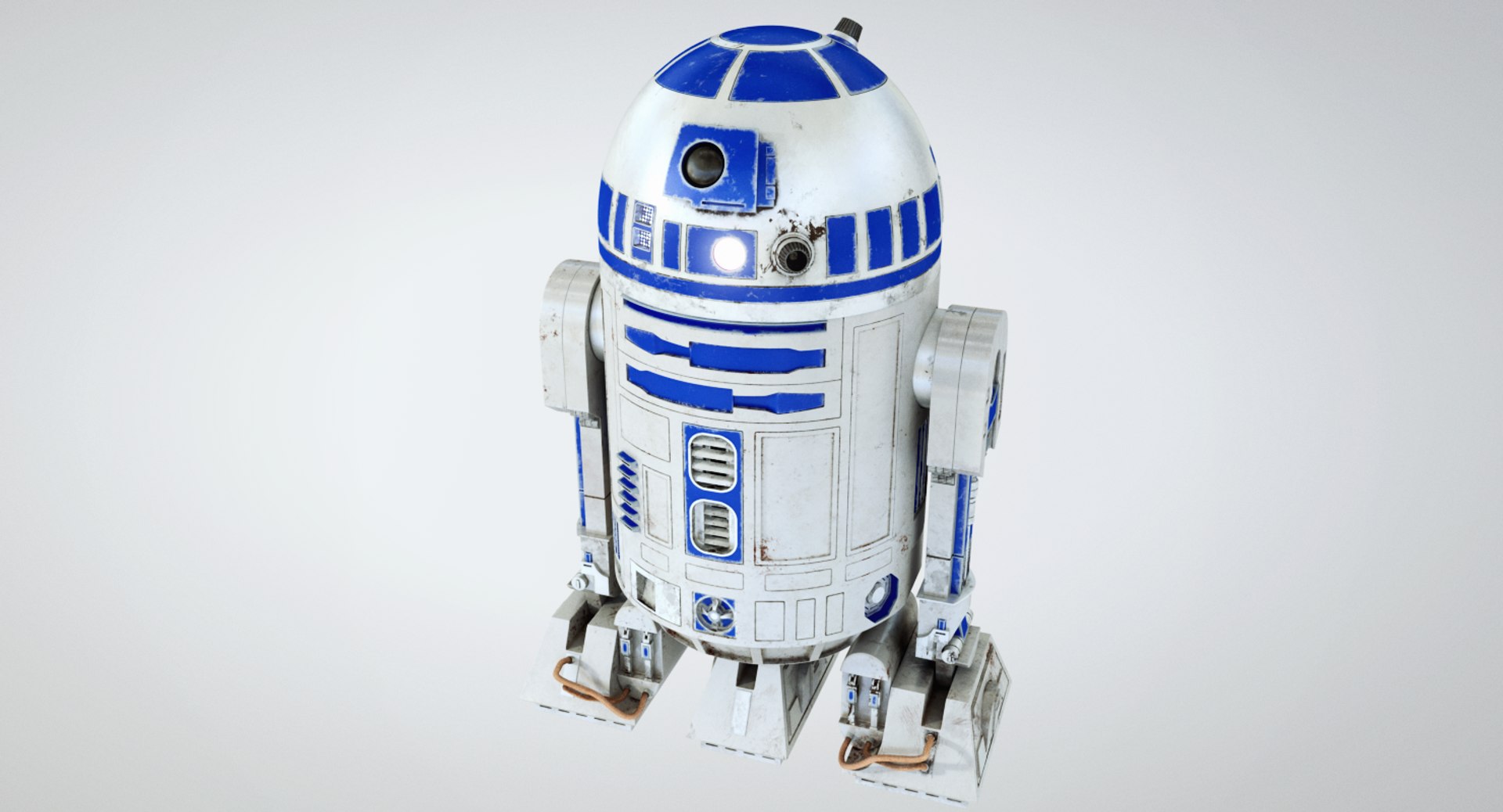 3d R2-d2 Artuditu Octane Model