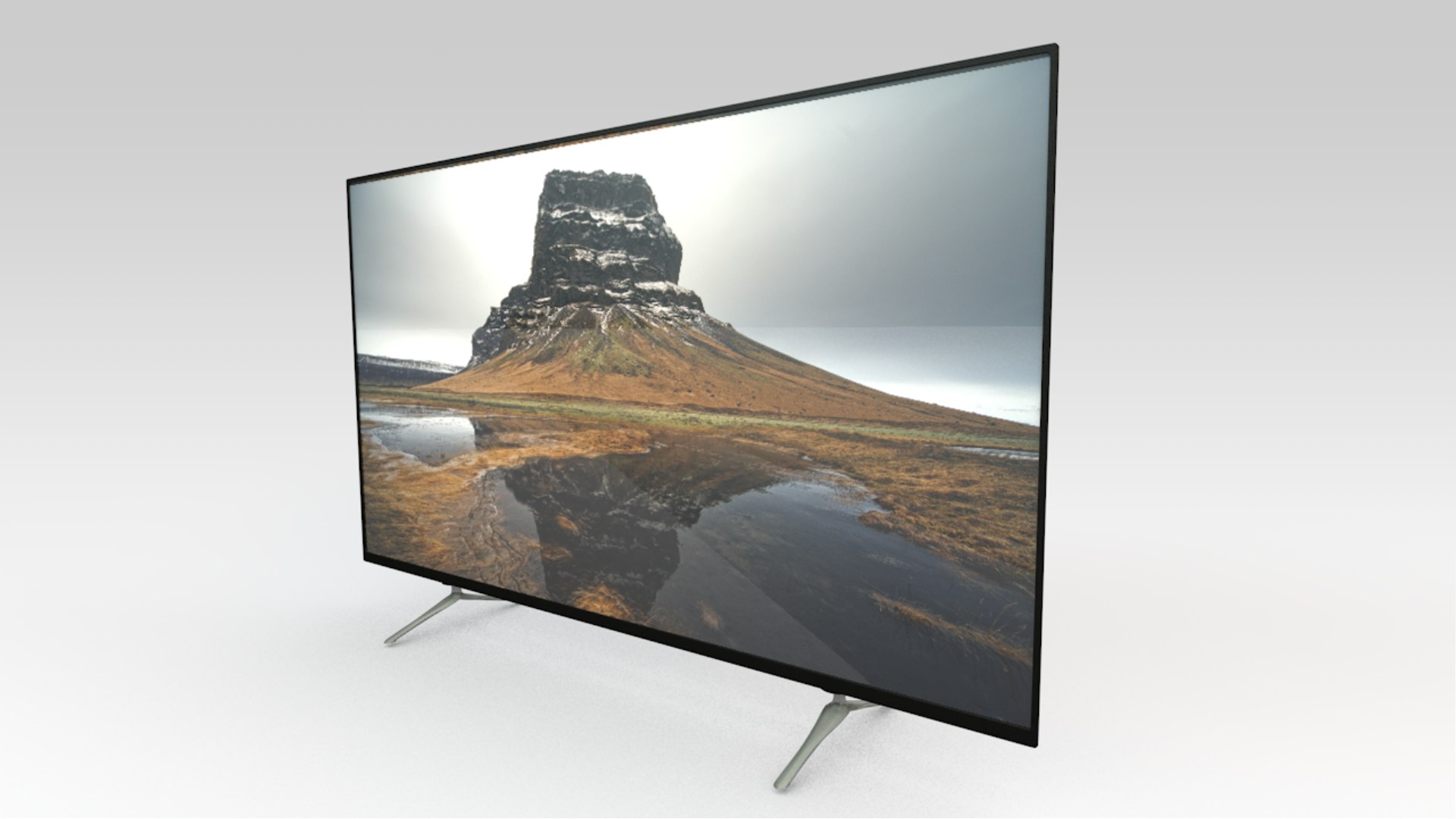 3D 42in LED Tv 3D Model - TurboSquid 2270992