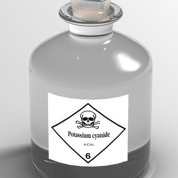 max potassium cyanide bottle