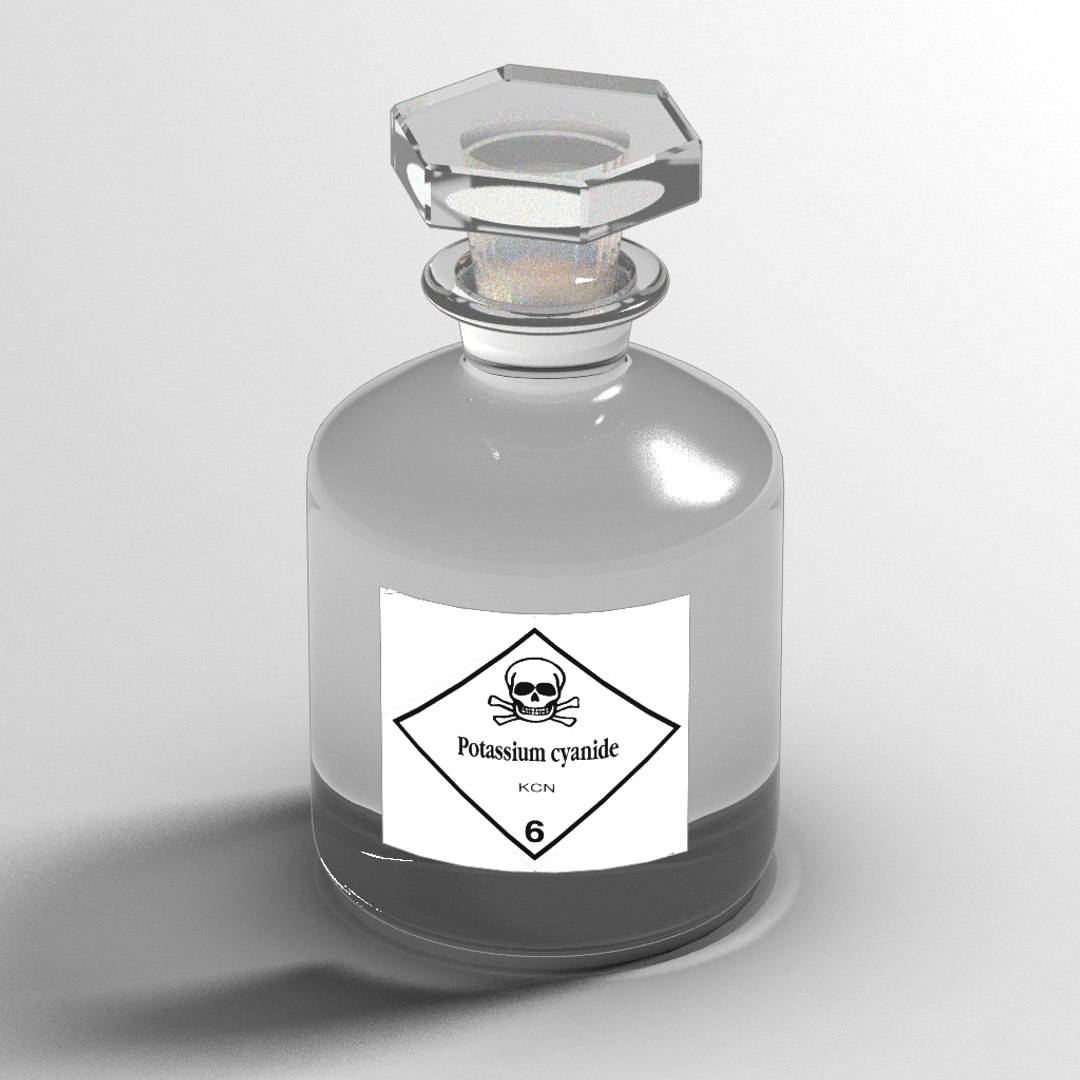 Max Potassium Cyanide Bottle
