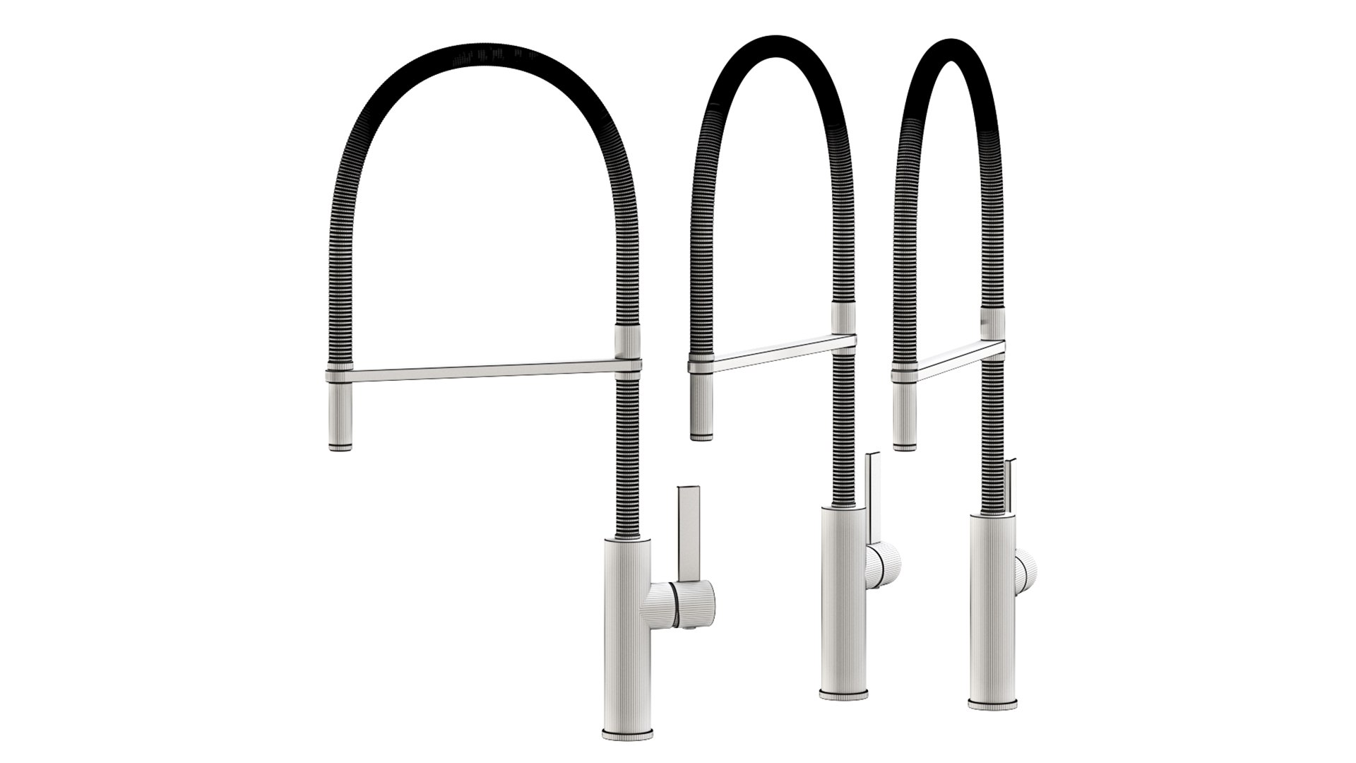 3D Lab-Two Single Hole Kitchen Sink Mixer By BAGNODESIGN - TurboSquid ...