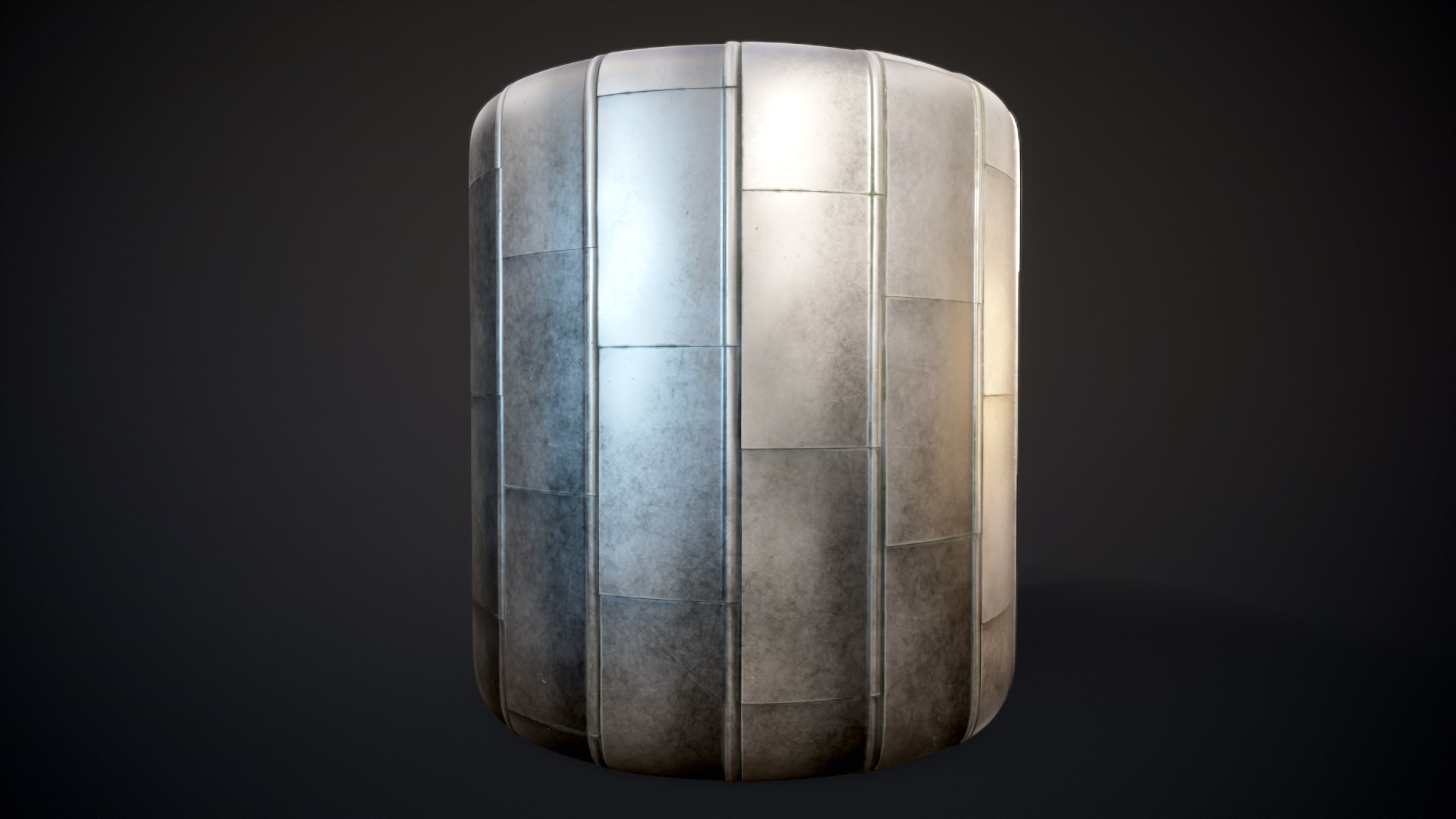 Seamless Metal Roof PBR Material Texture 3D Model - TurboSquid 2341565