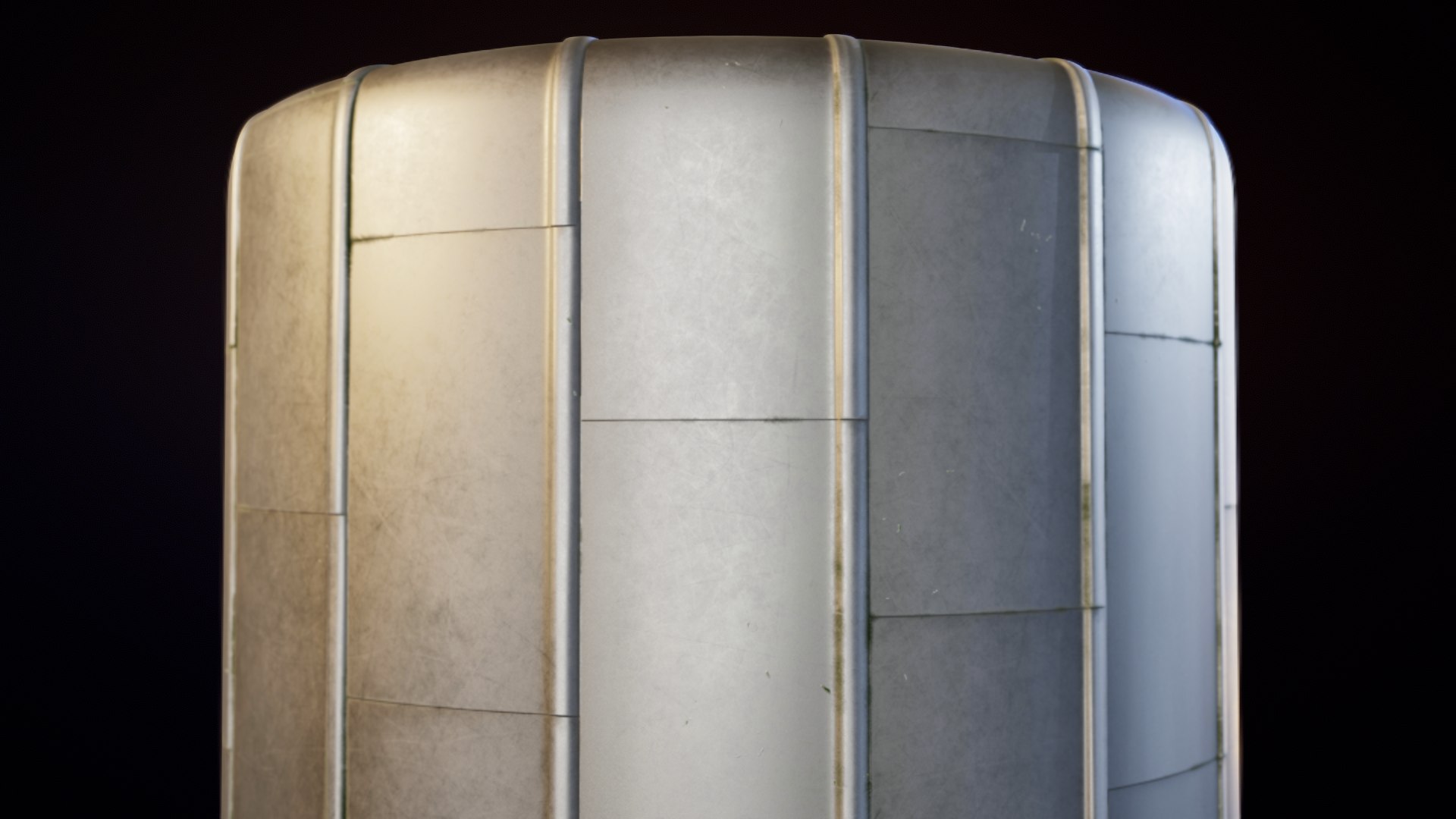 Seamless Metal Roof PBR Material Texture 3D Model - TurboSquid 2341565