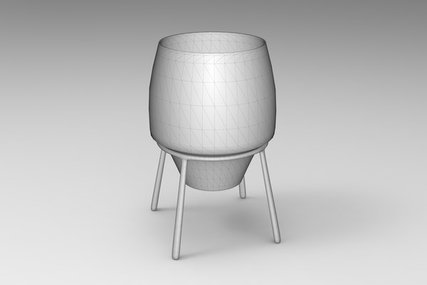 3D Ceramic Pot model - TurboSquid 1809867