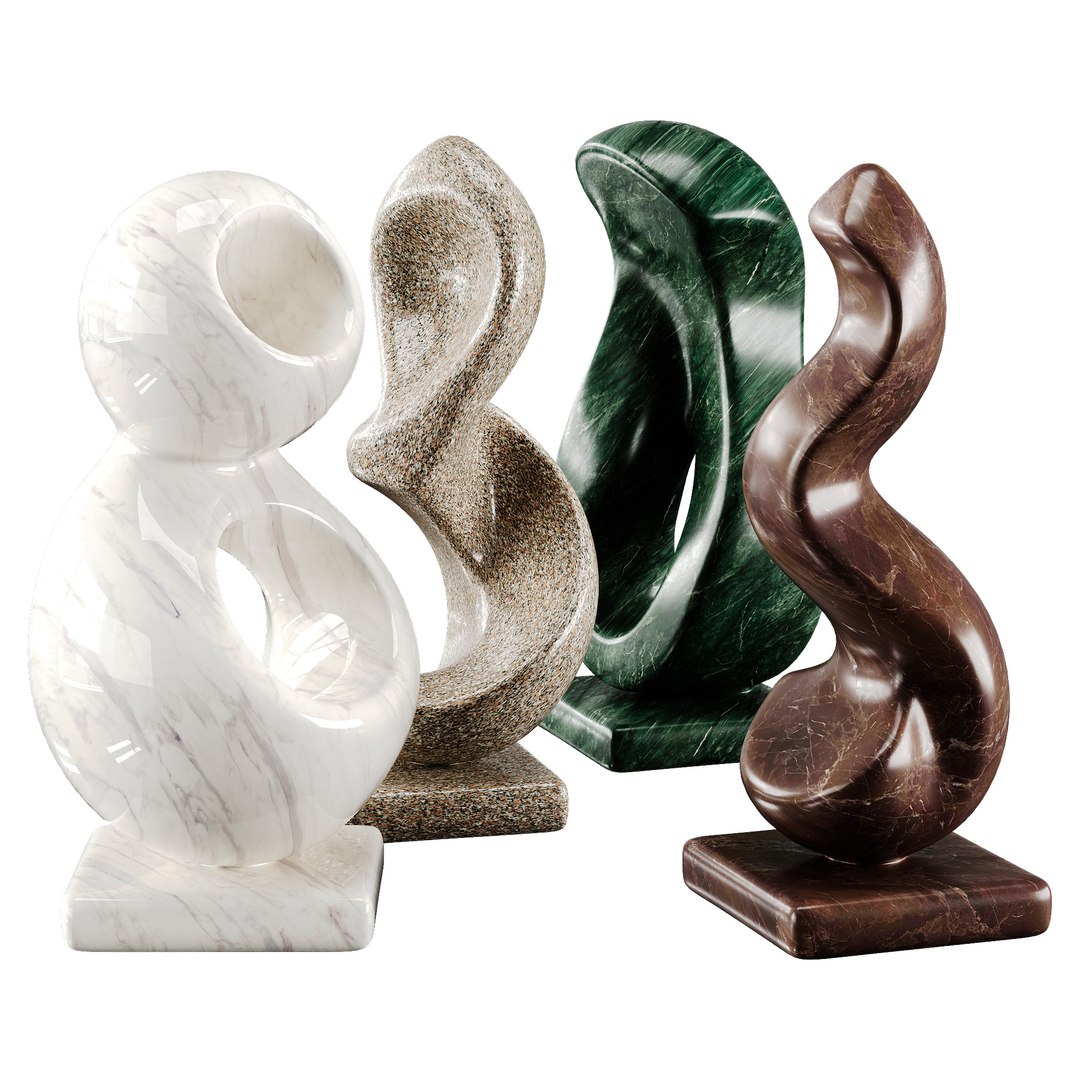 3D Abstract Sculpture - TurboSquid 2378430