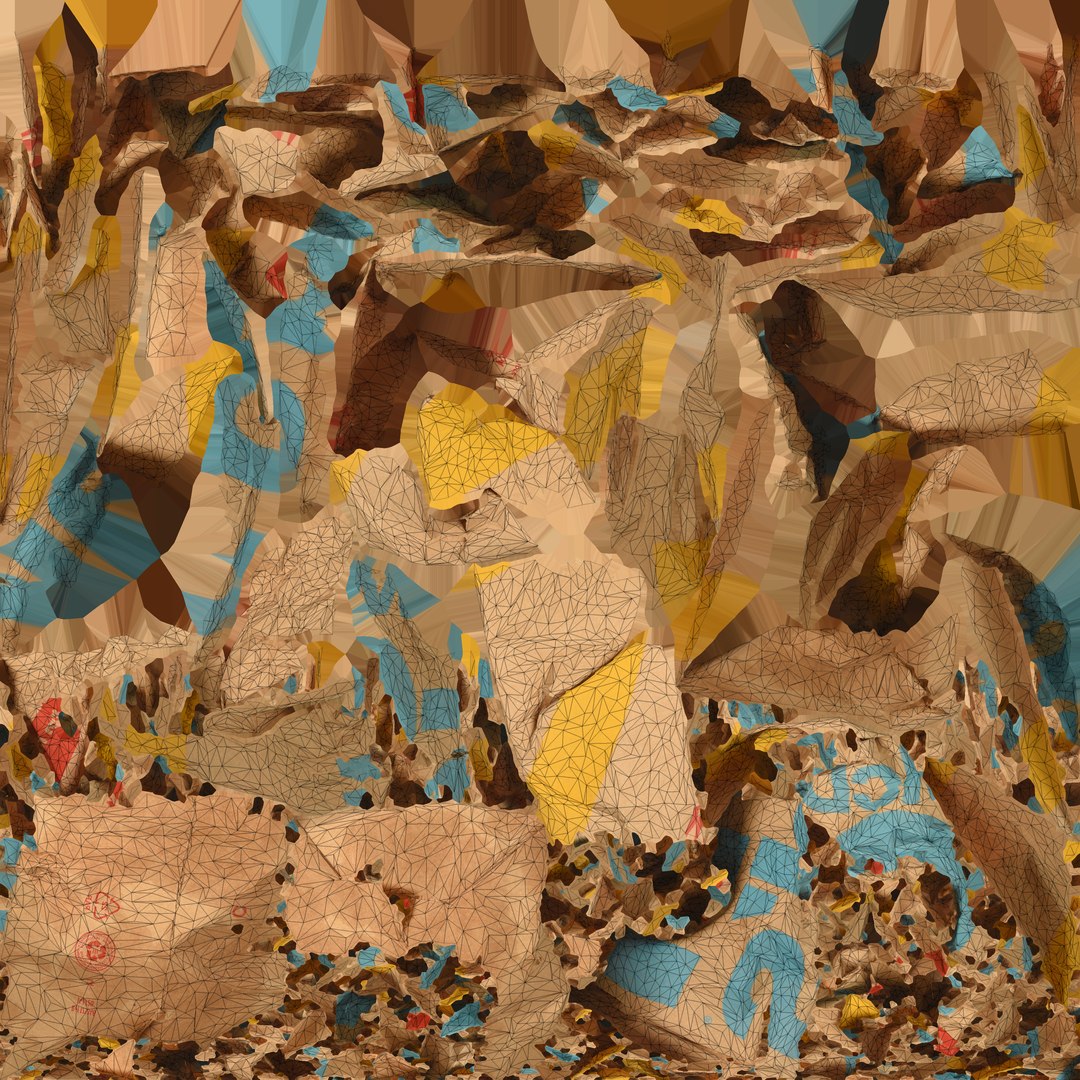 3D Litter Trash Food Model - TurboSquid 1637199