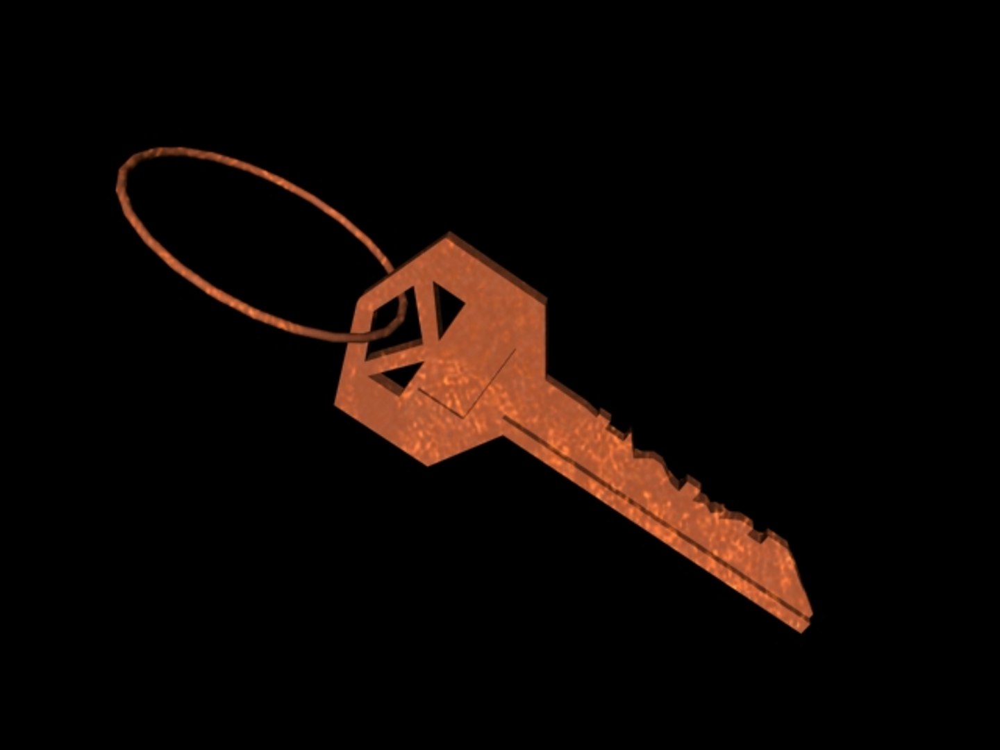 3d Key Model