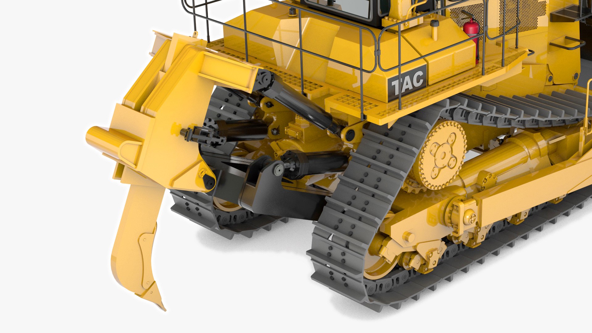 3D Bulldozer - TurboSquid 2088491