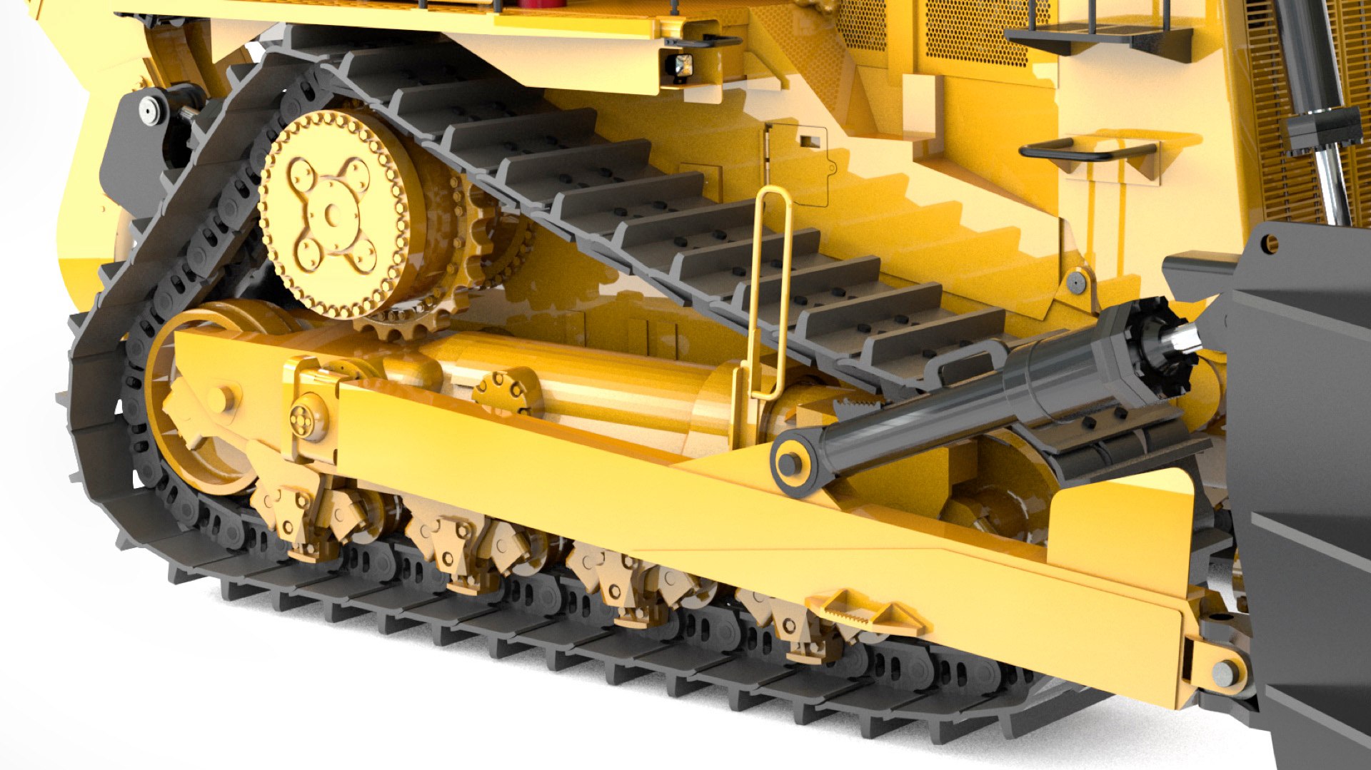 3D Bulldozer - TurboSquid 2088491