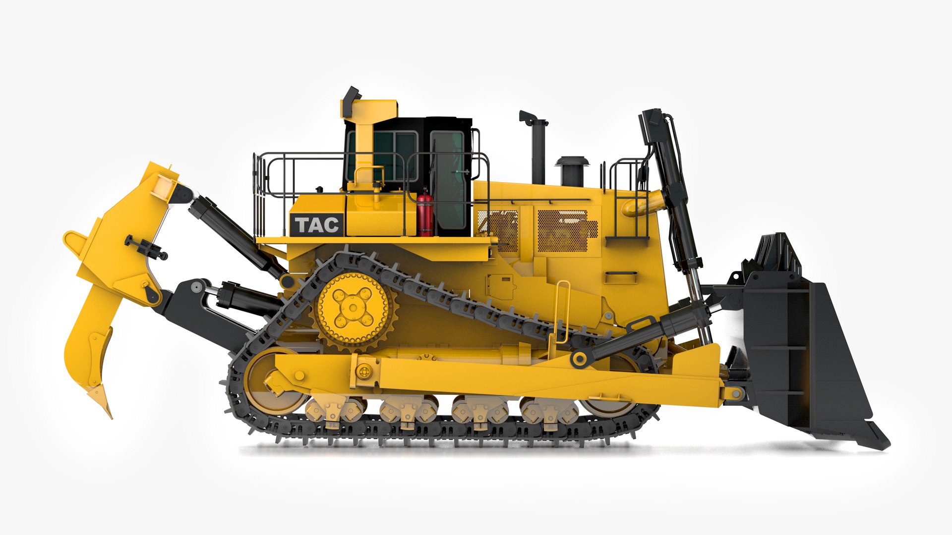3D Bulldozer - TurboSquid 2088491