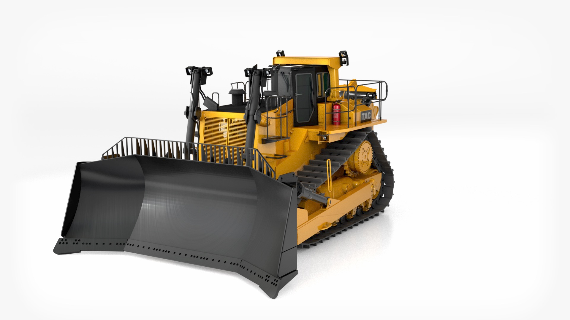 3D Bulldozer - TurboSquid 2088491