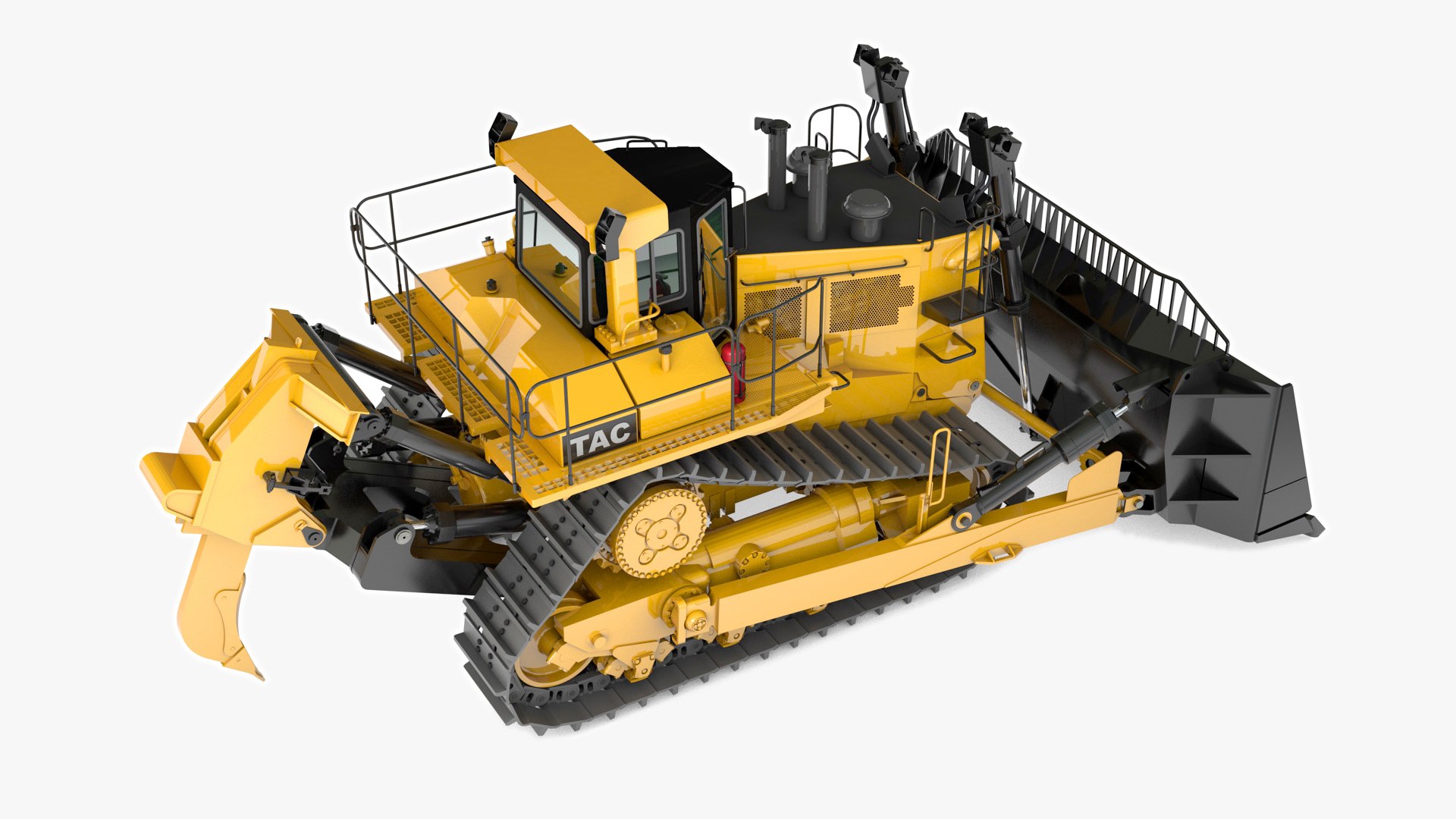 3D Bulldozer - TurboSquid 2088491