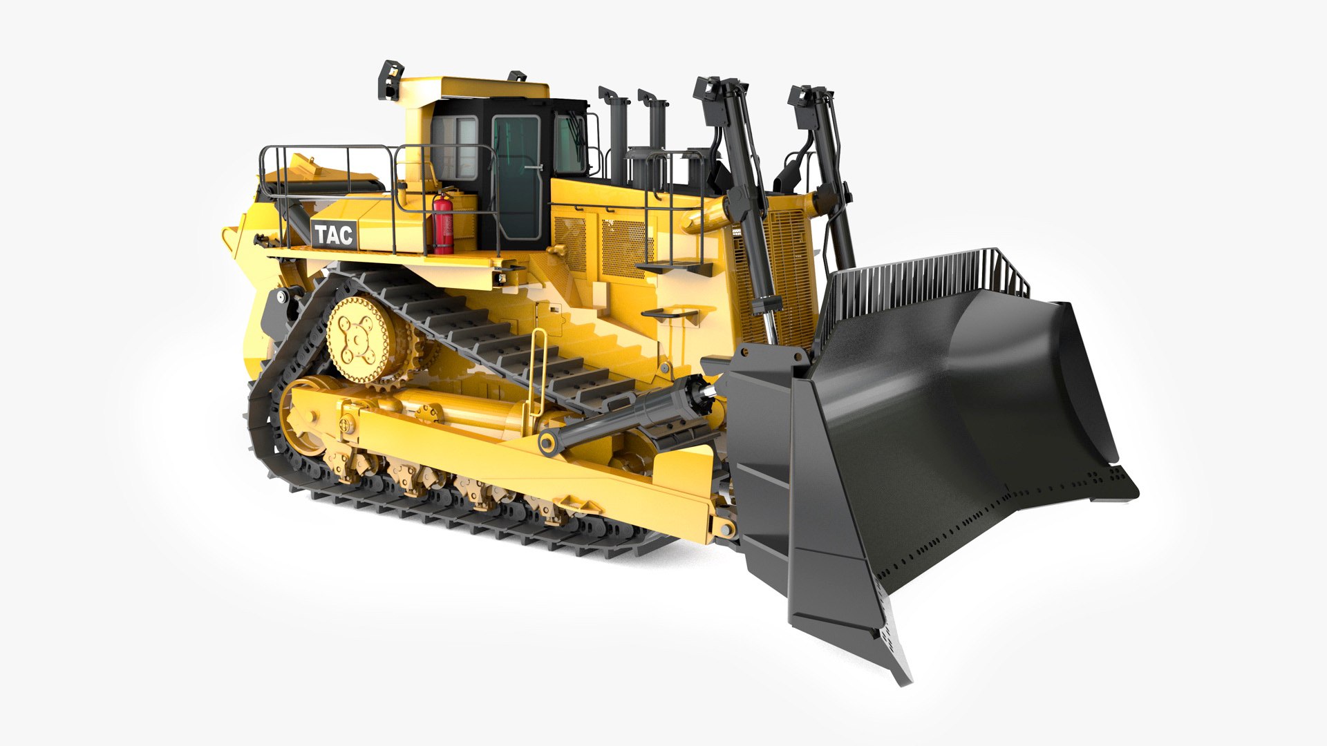 3D Bulldozer - TurboSquid 2088491