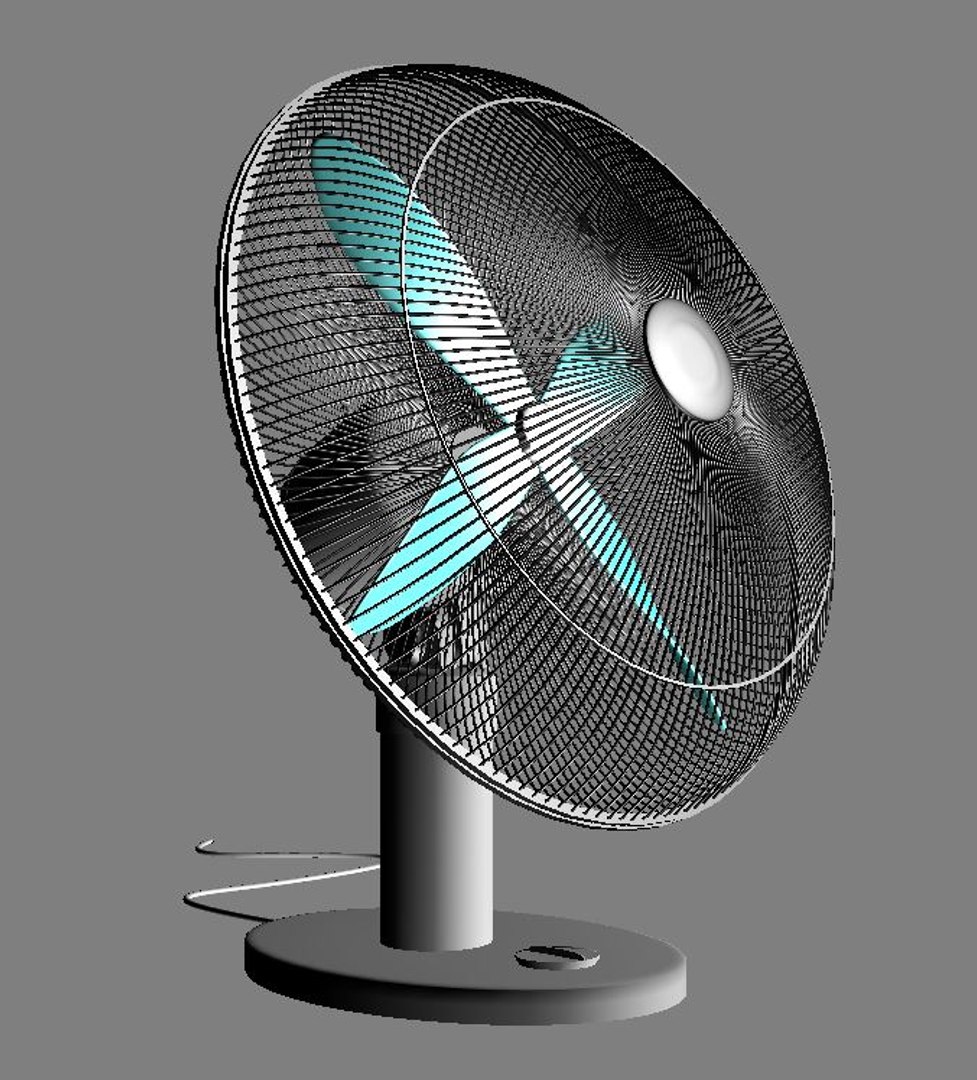 3D Table Fan - TurboSquid 1244930