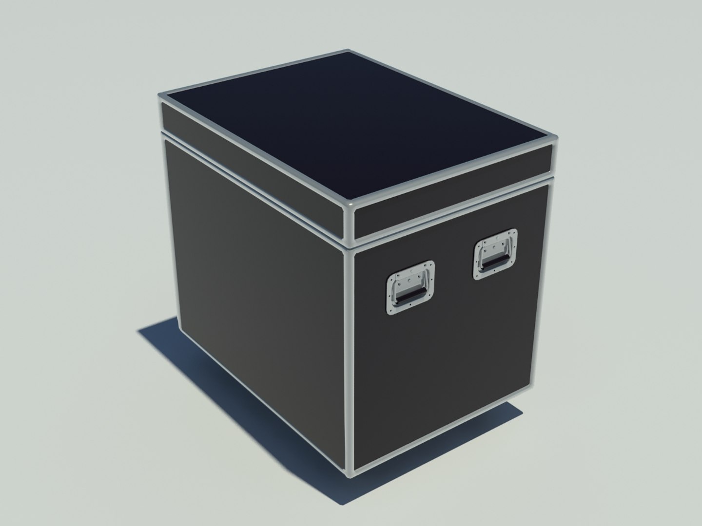 3d model cargo case crates