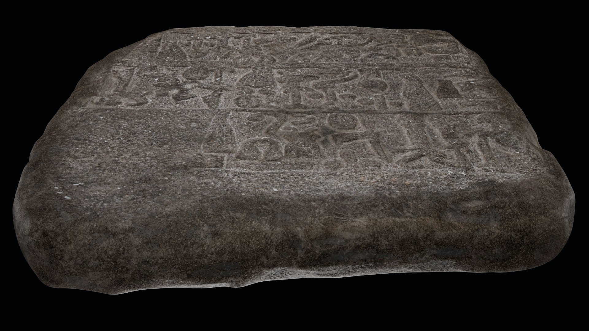 Luwian Hieroglyphic Slab 3D Model - TurboSquid 1979160