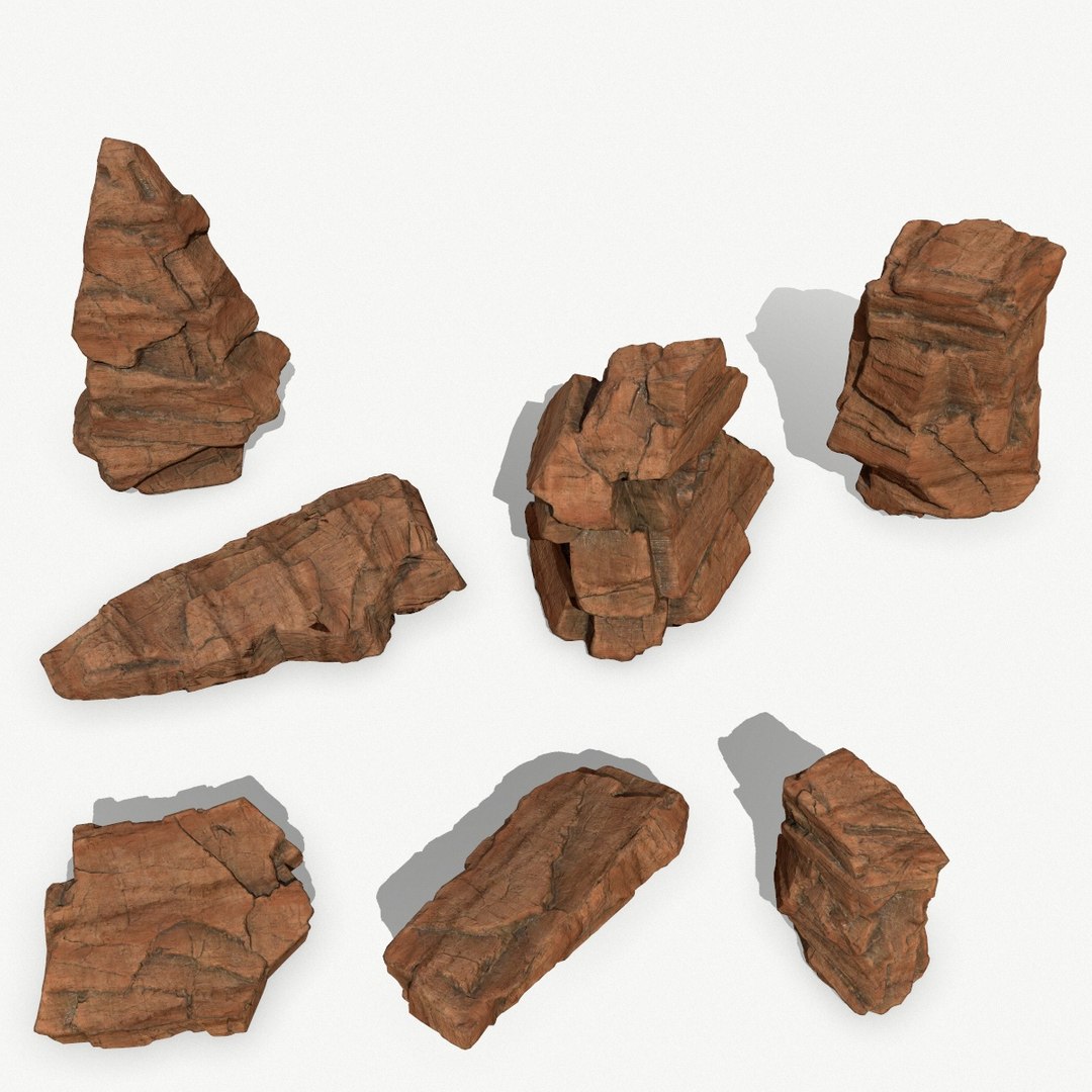 Sandstone Set 3D model - TurboSquid 1781824
