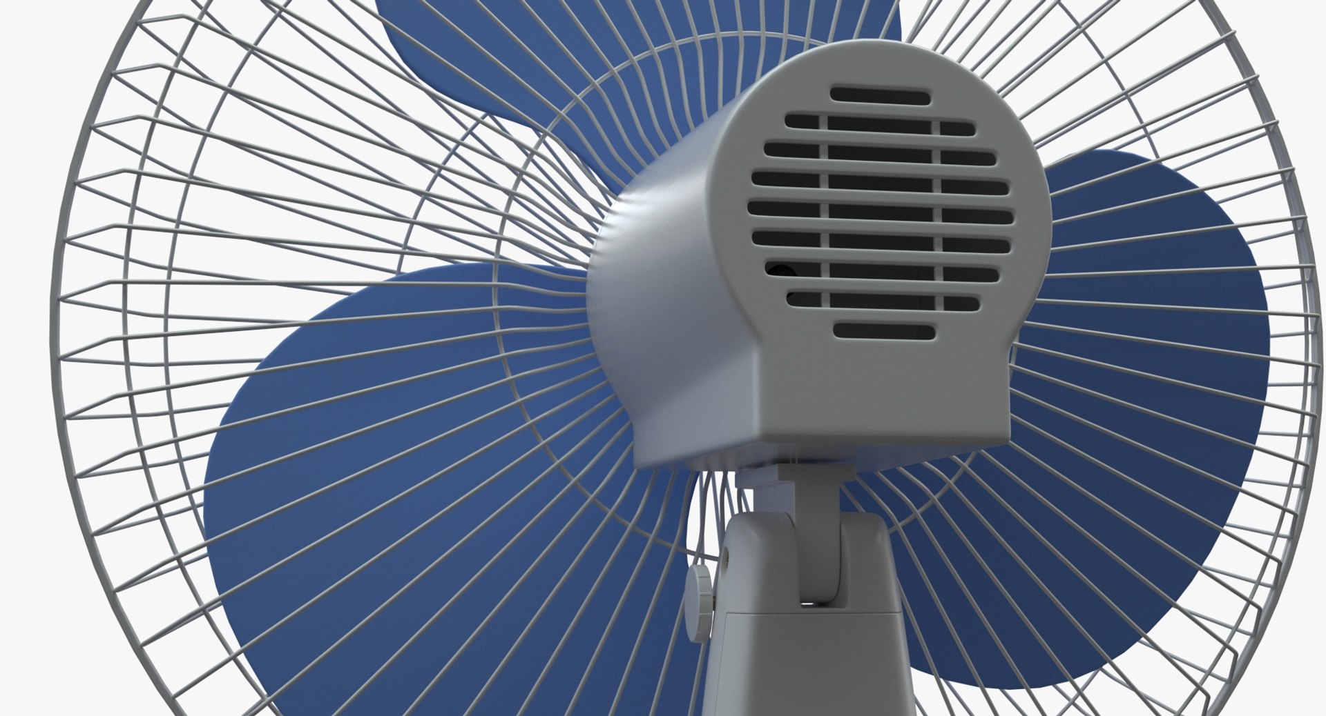 3d model of floor standing fan