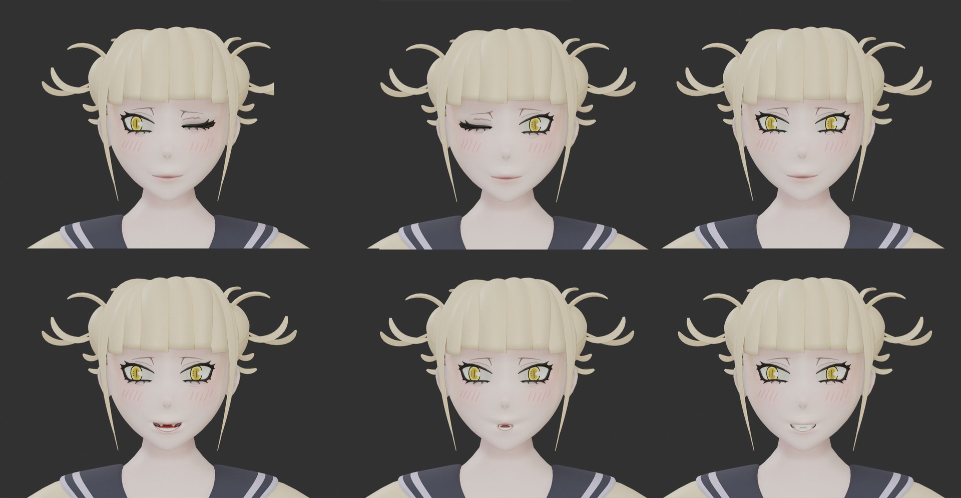 Himiko Toga Boku No Hero Academia 3D Model - TurboSquid 1877249