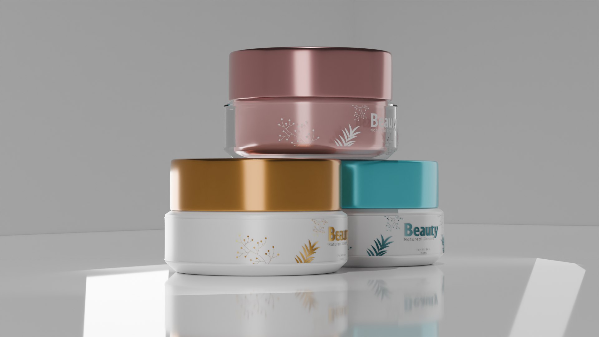 Cosmetic Cream Box Model 3D Model - TurboSquid 2243755
