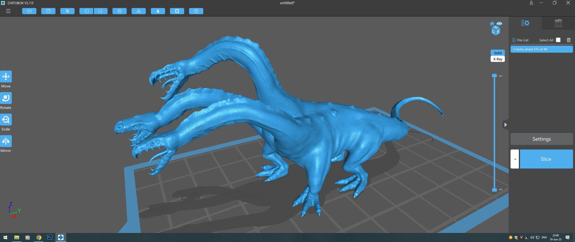 Hydra Attacking 3D Model - TurboSquid 2082231