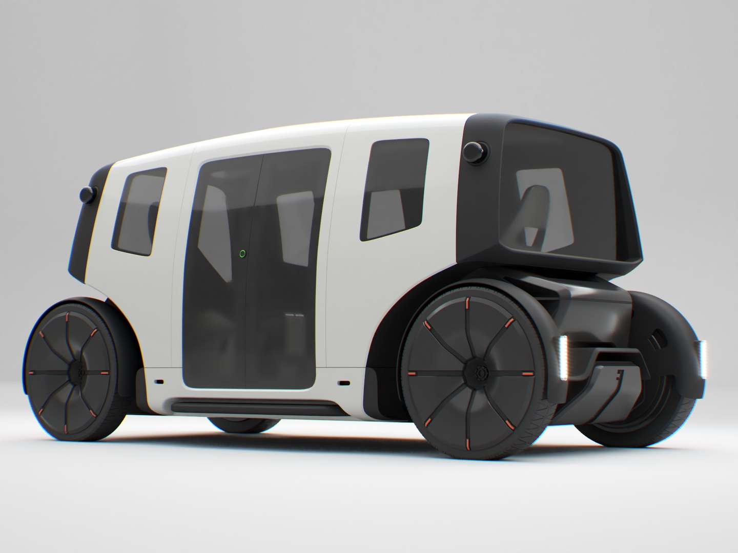 3D Robotaxi R01 Autonomous Taxi Vehicle Model - TurboSquid 2173100