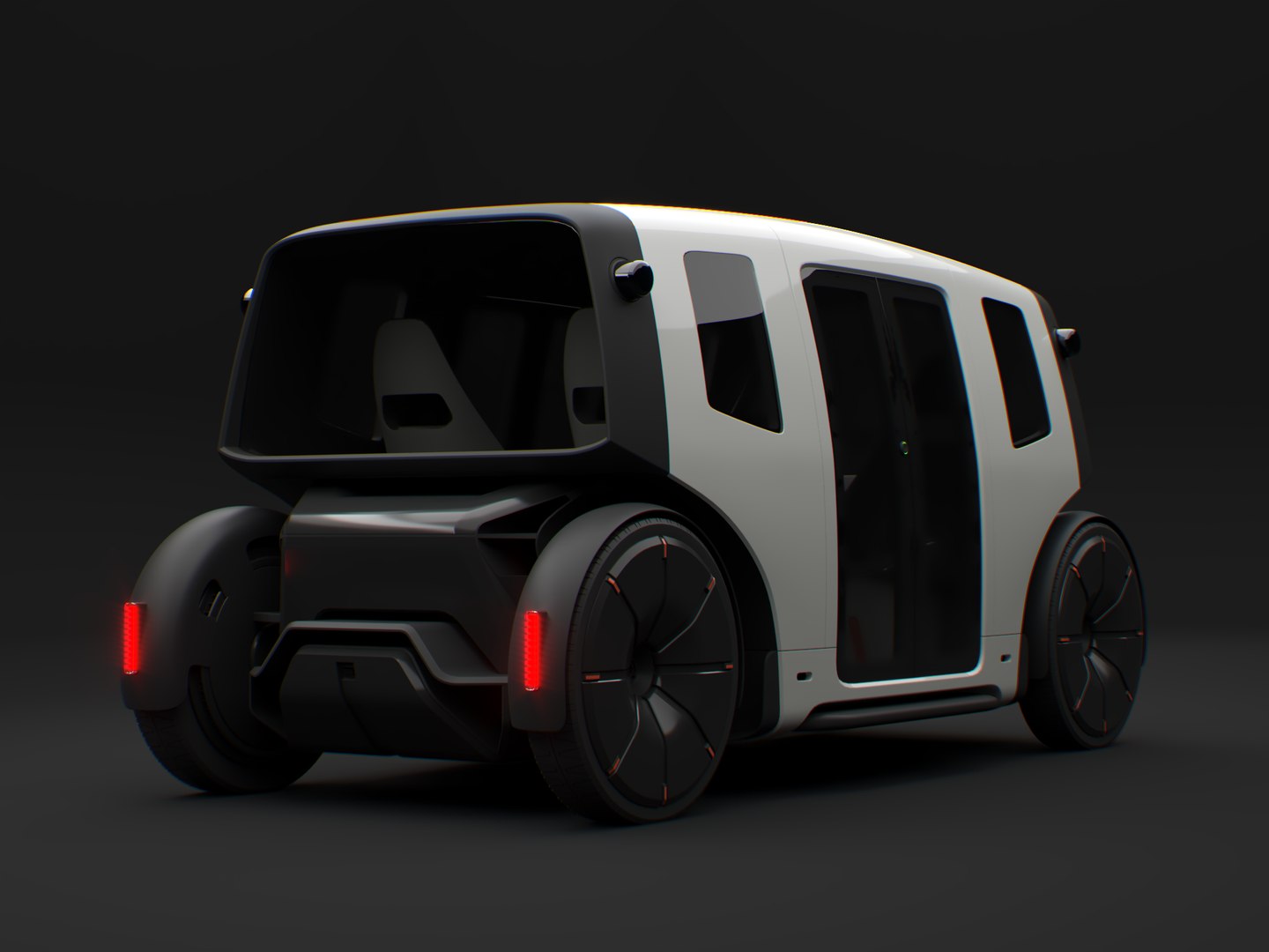 3D Robotaxi R01 Autonomous Taxi Vehicle Model - TurboSquid 2173100