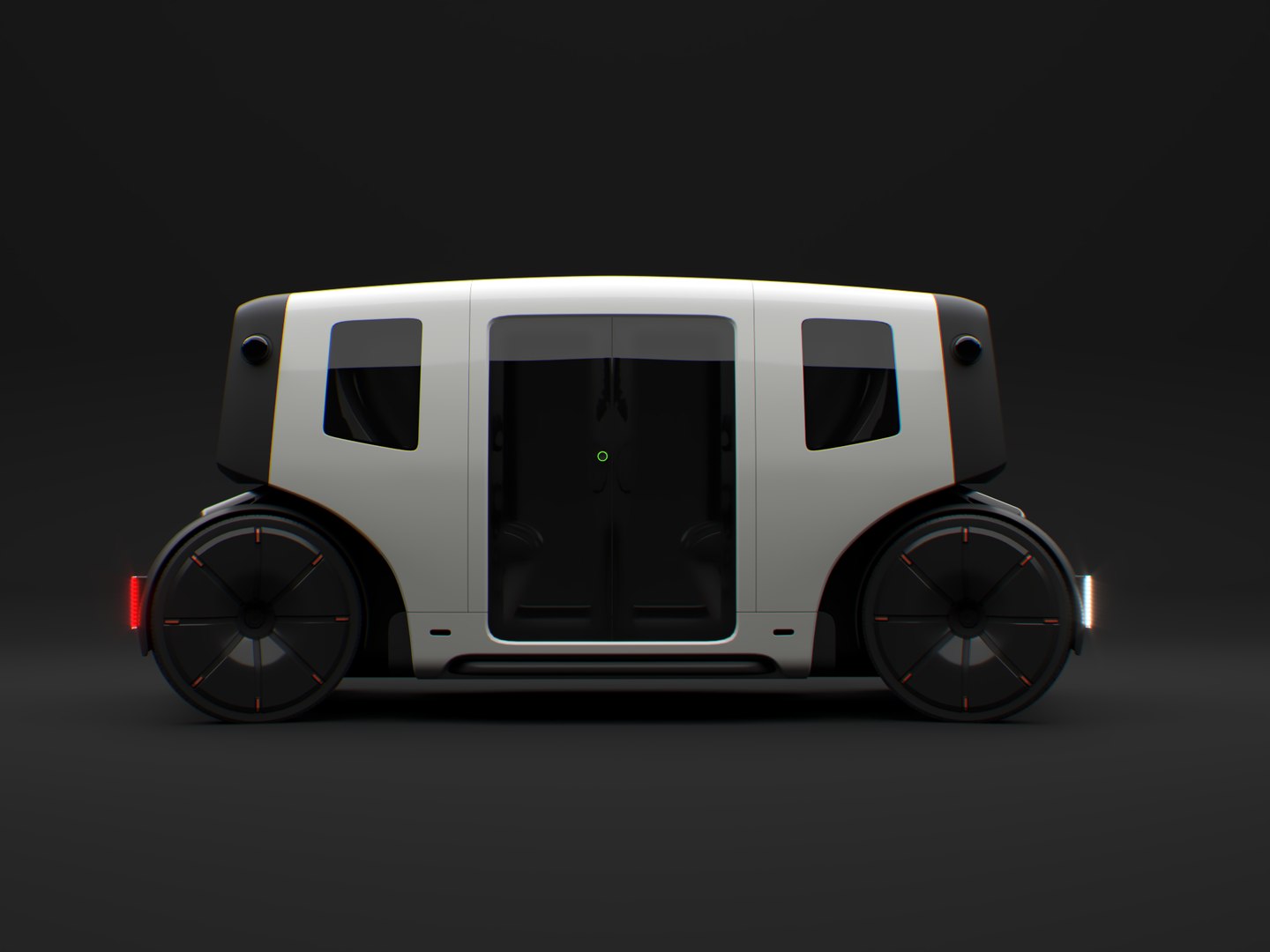 3D Robotaxi R01 Autonomous Taxi Vehicle Model - TurboSquid 2173100