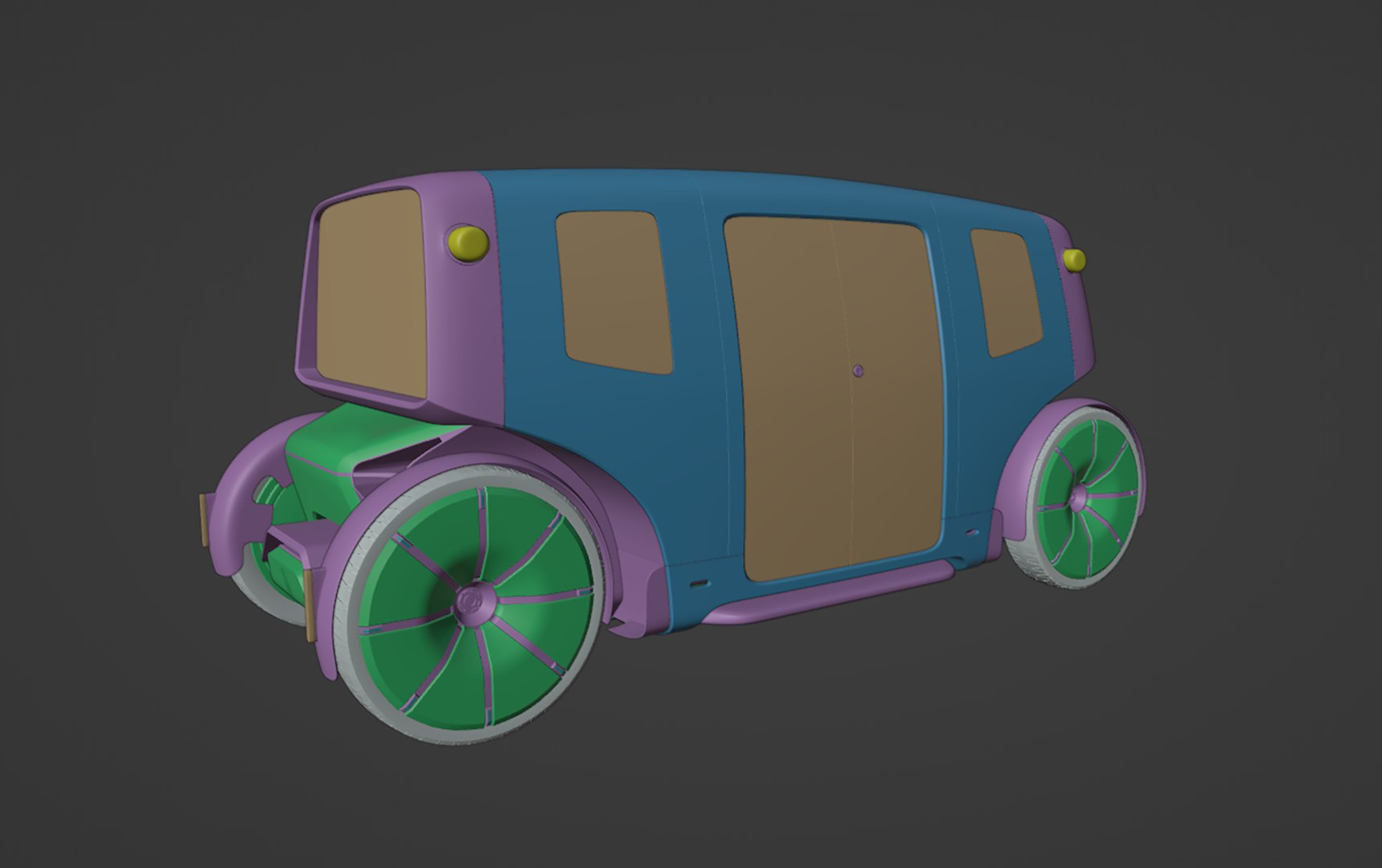 3D Robotaxi R01 Autonomous Taxi Vehicle Model - TurboSquid 2173100