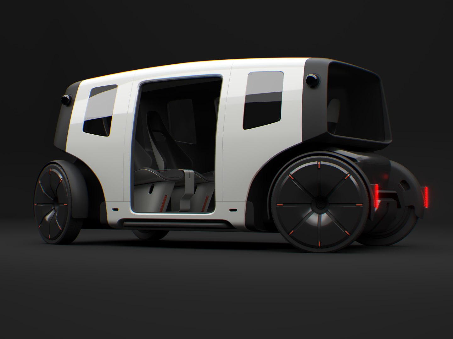 3D Robotaxi R01 Autonomous Taxi Vehicle Model - TurboSquid 2173100