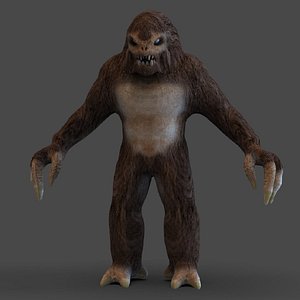 3D Yeti Models - Browse & Download Formats - TurboSquid