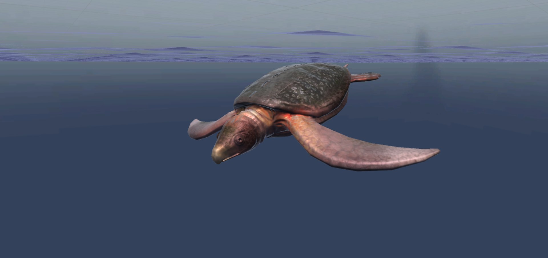 Animals Swim 3D Model - TurboSquid 1436066