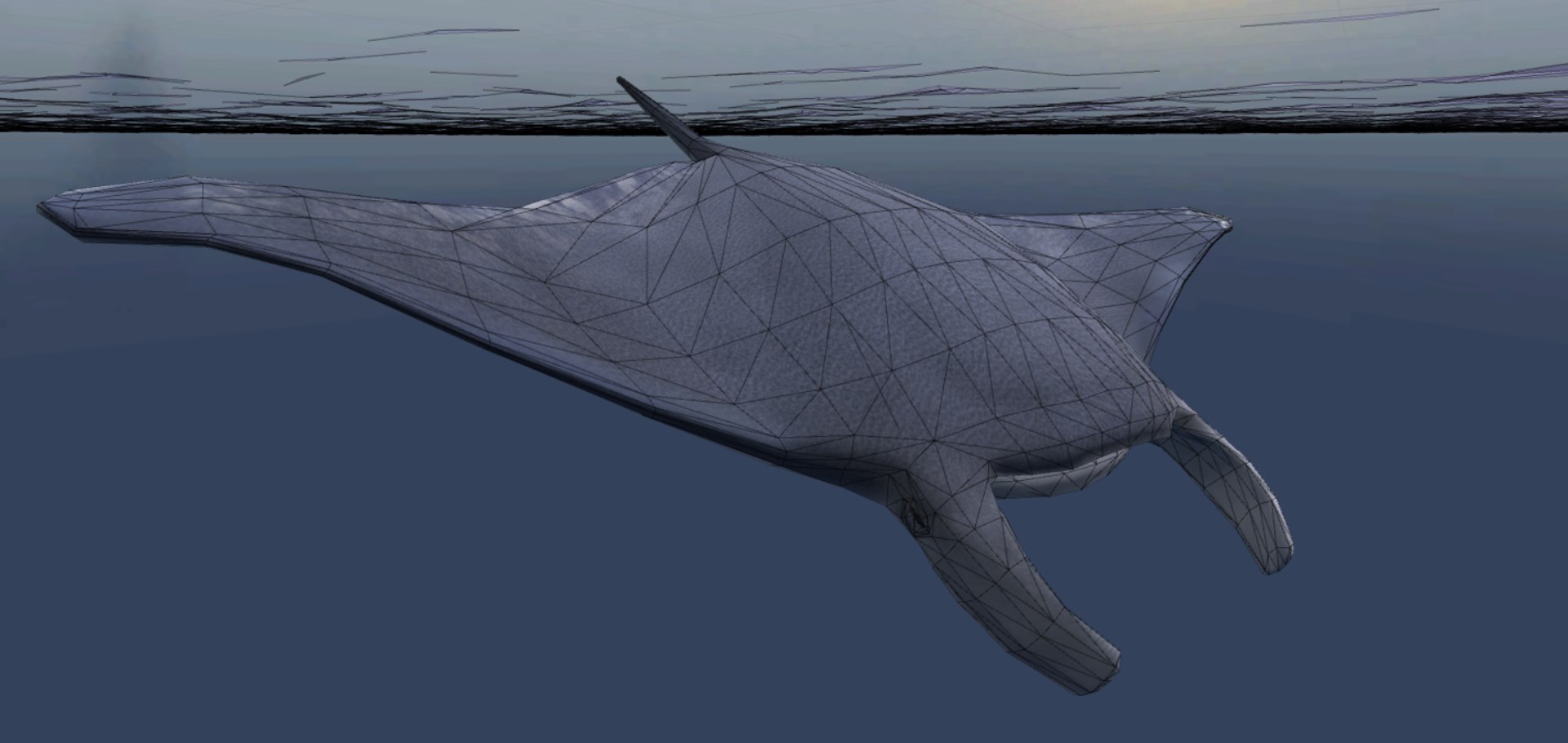 Animals Swim 3D Model - TurboSquid 1436066