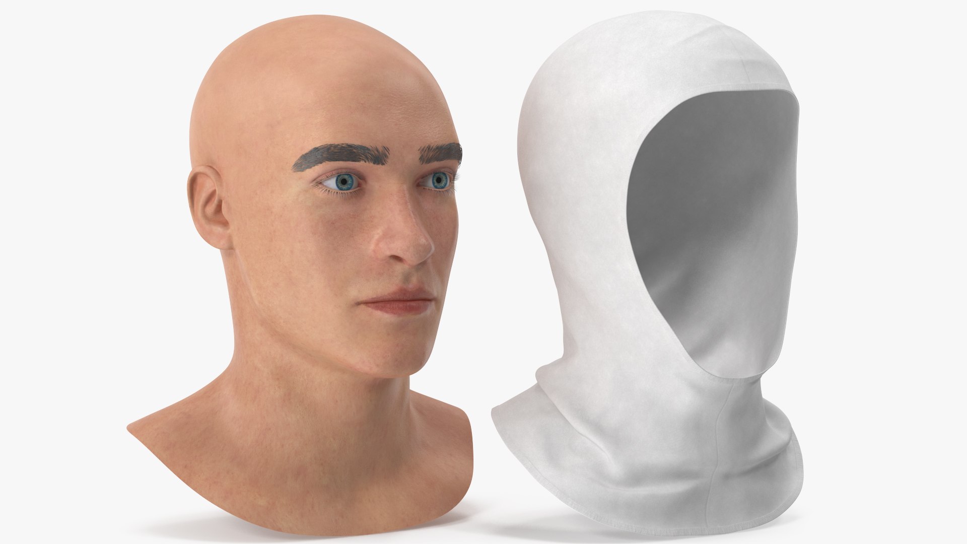 Head in a Balaclava model - TurboSquid 1910721