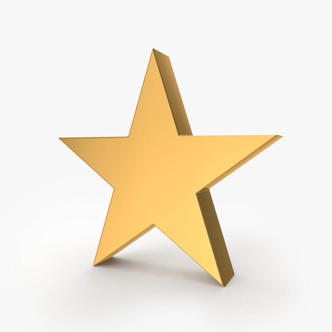 Stars 3D model - TurboSquid 1347711