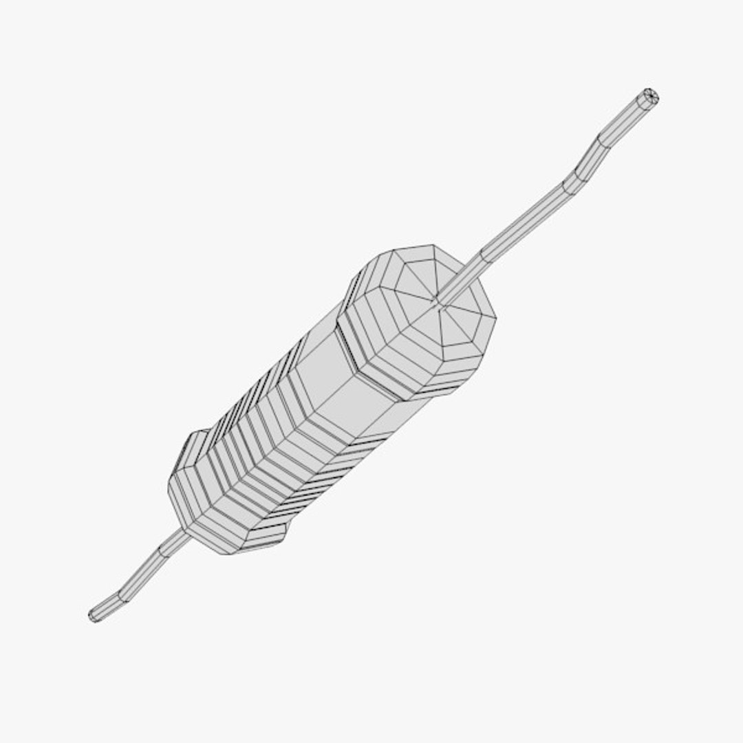 Resistor 3d C4d