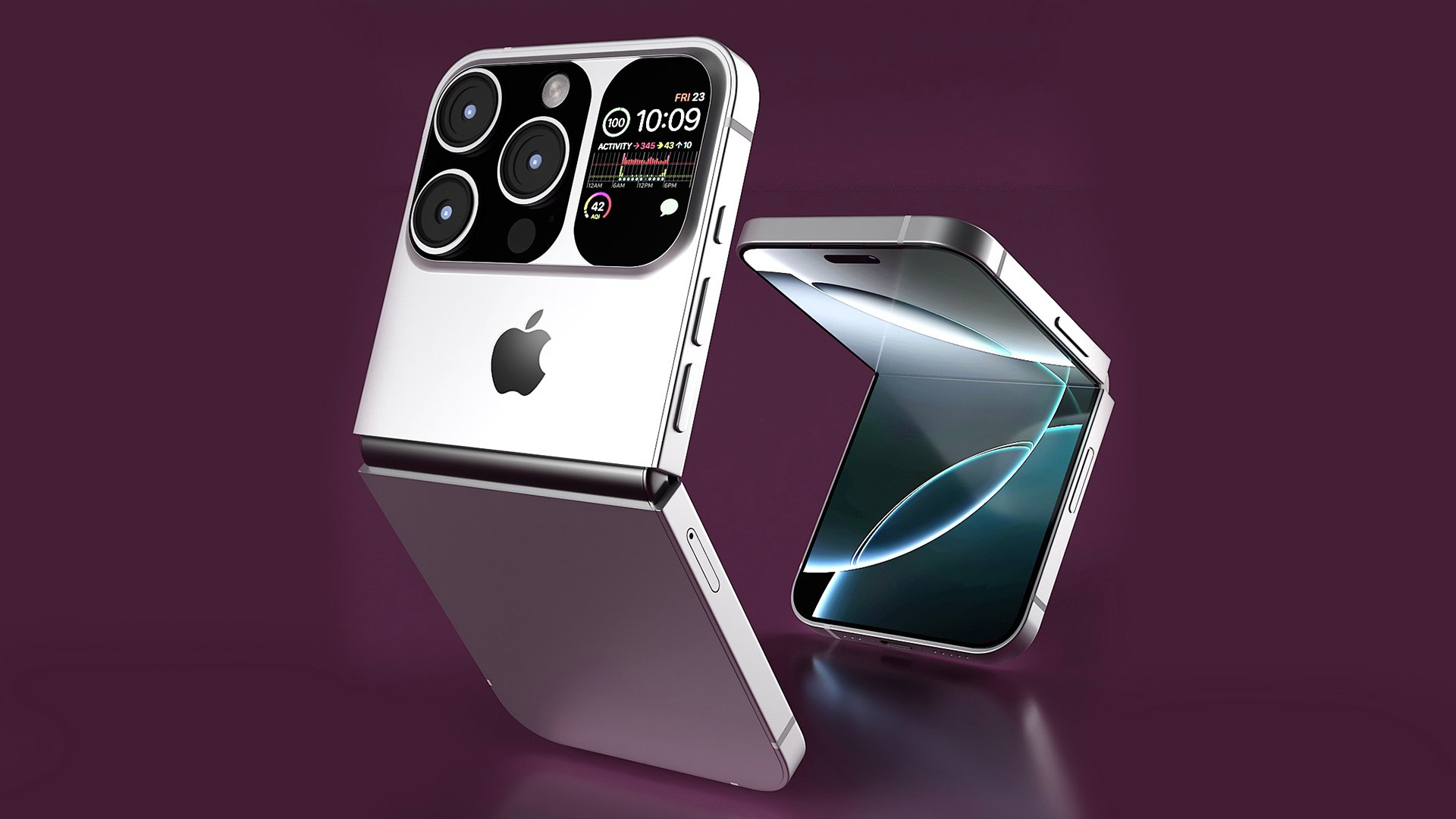 IPhone Flip Pure Silver Rigged Model - TurboSquid 2318988