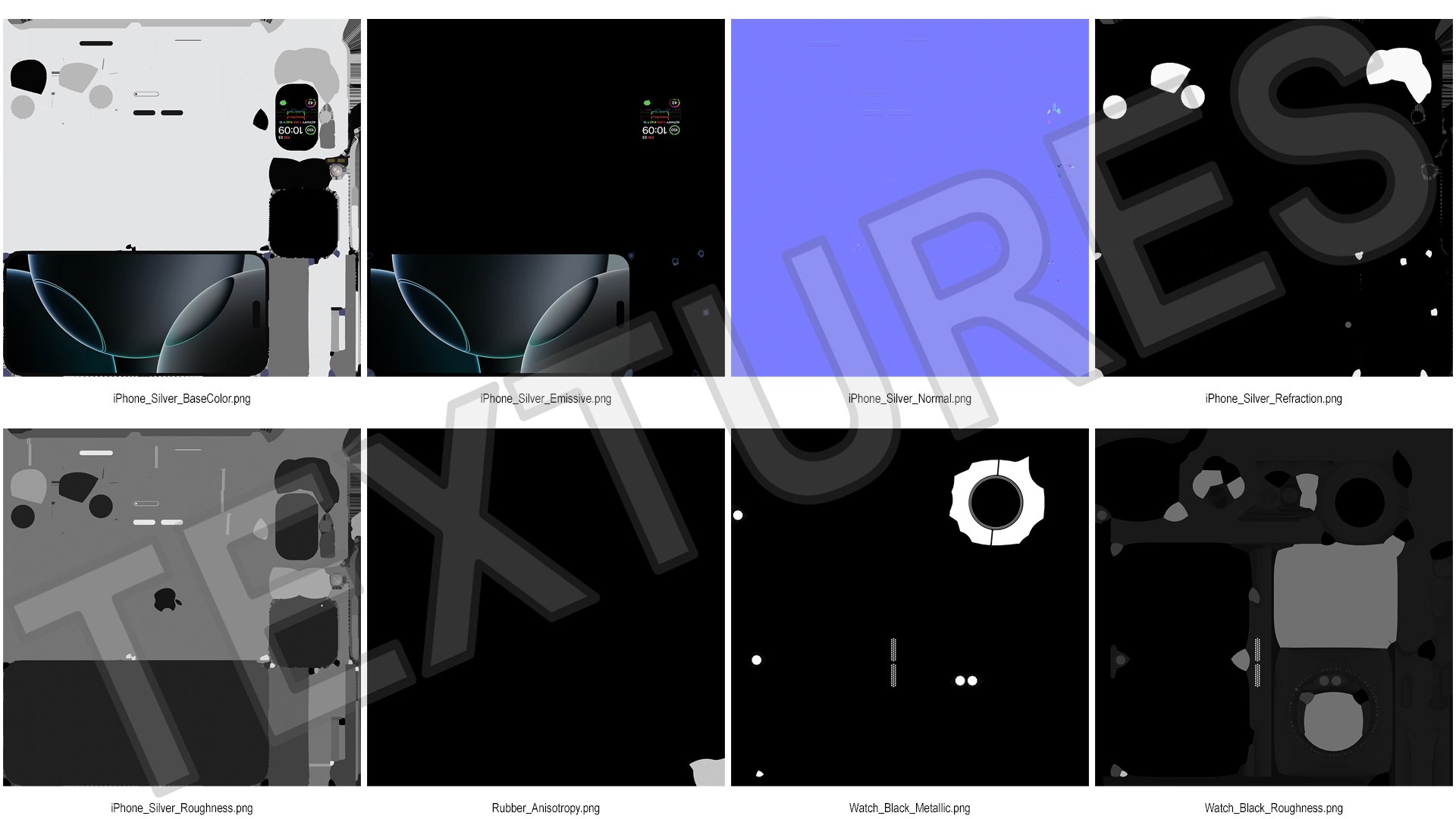 IPhone Flip Pure Silver Rigged Model - TurboSquid 2318988