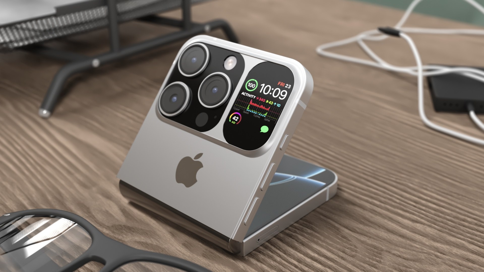 IPhone Flip Pure Silver Rigged Model - TurboSquid 2318988