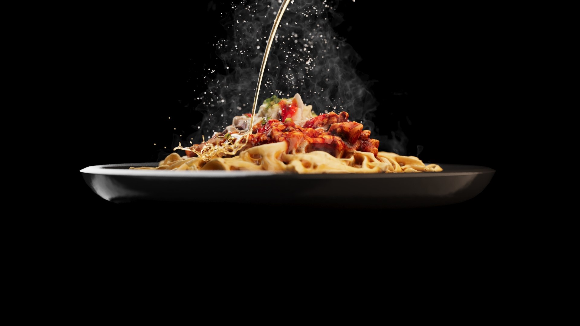 3D Model Spaghetti Bolognese - TurboSquid 2272891