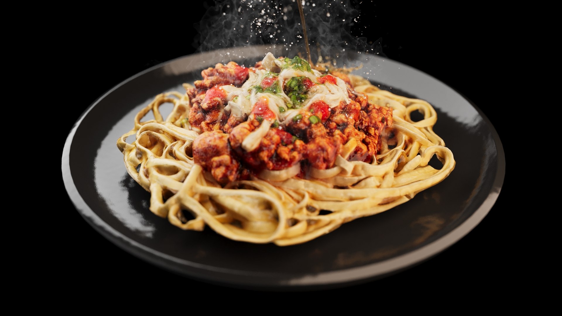 3D Model Spaghetti Bolognese - TurboSquid 2272891