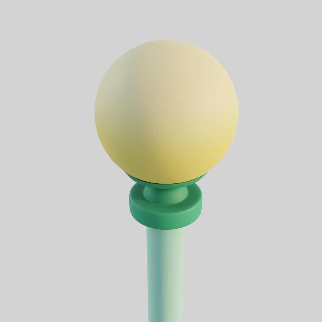 Cartoon Street Light 4 3D Model - TurboSquid 2053878