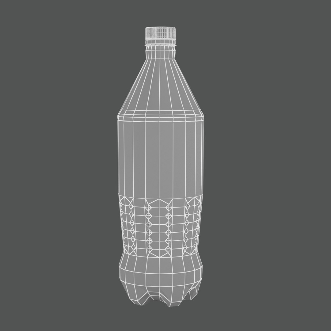 Sprite Bottle 3d Max