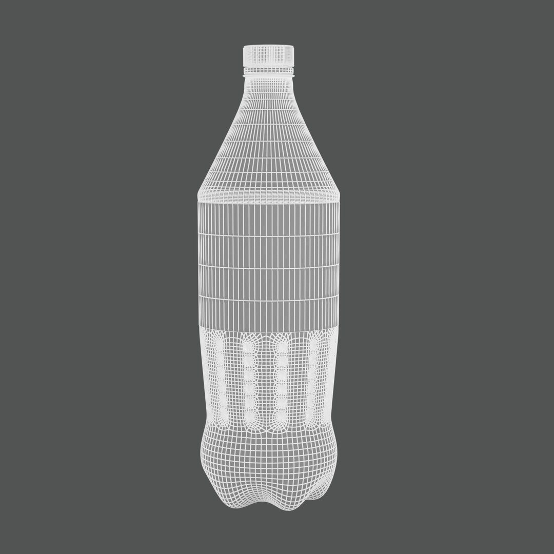 Sprite Bottle 3d Max