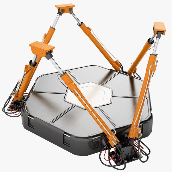 3D Industrial Robotic Leg 02 - TurboSquid 2013428