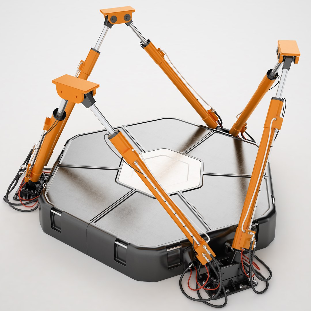 3D Industrial Robotic Leg 02 - TurboSquid 2013428