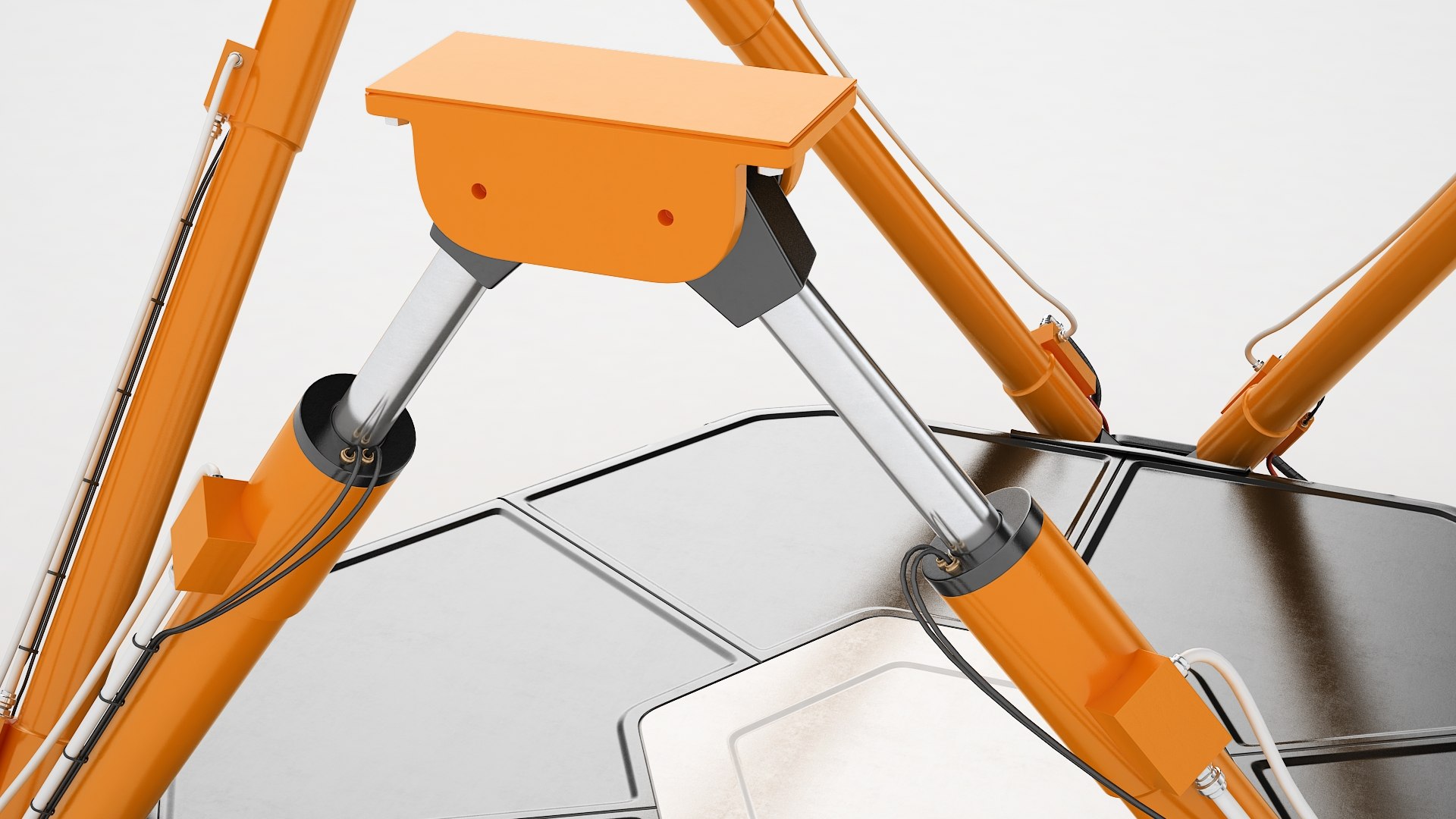 3D Industrial Robotic Leg 02 - TurboSquid 2013428