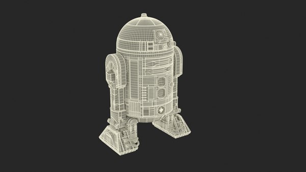 modelo 3d Droide R2-D2 equipado - TurboSquid 2248505