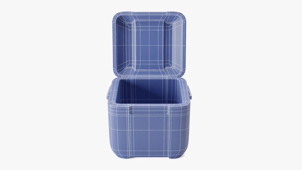 Ice Box Blue 3D model - TurboSquid 1851534