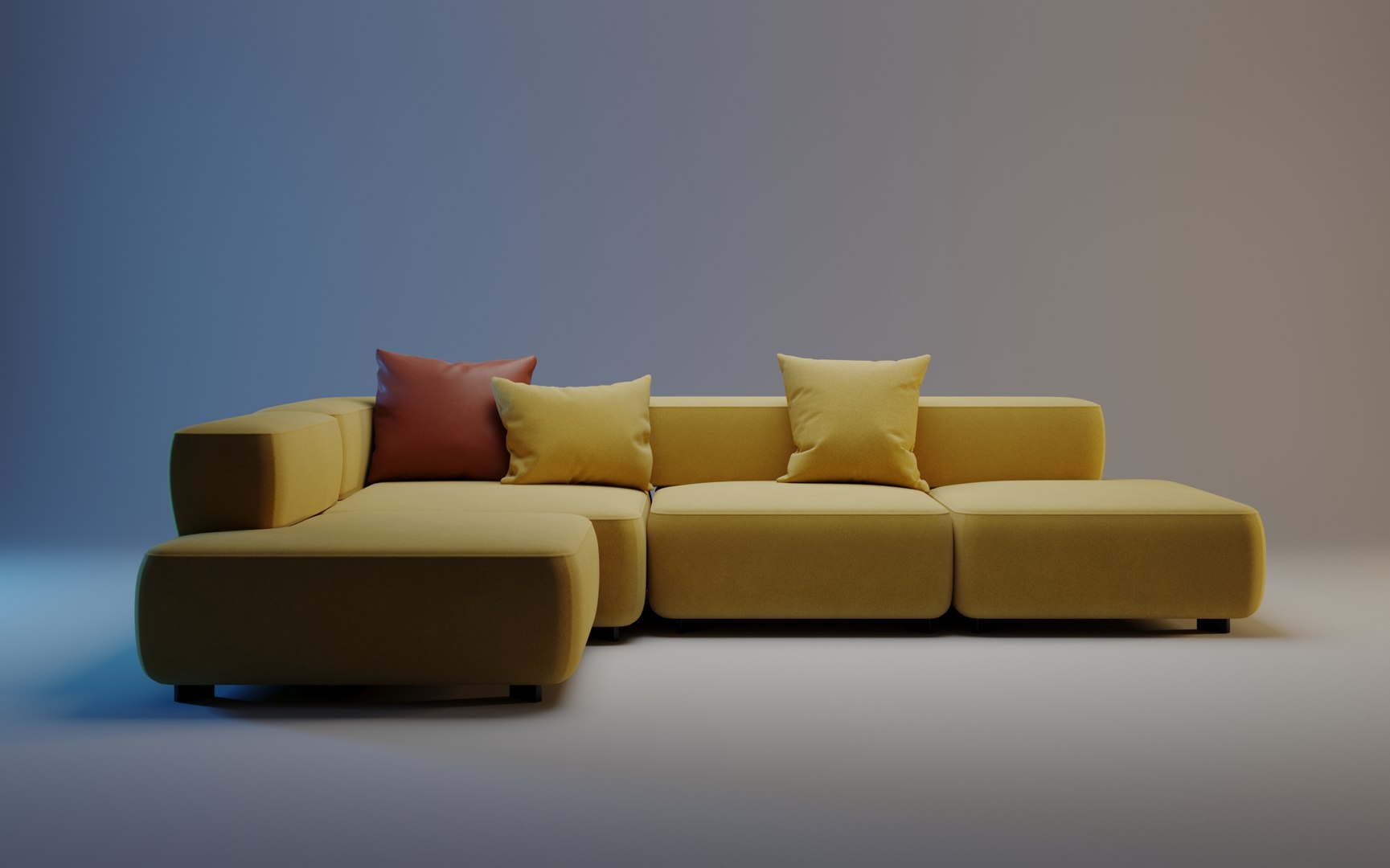 Alphabet Corner Sofa By Fritz Hansen 3D - TurboSquid 1962656